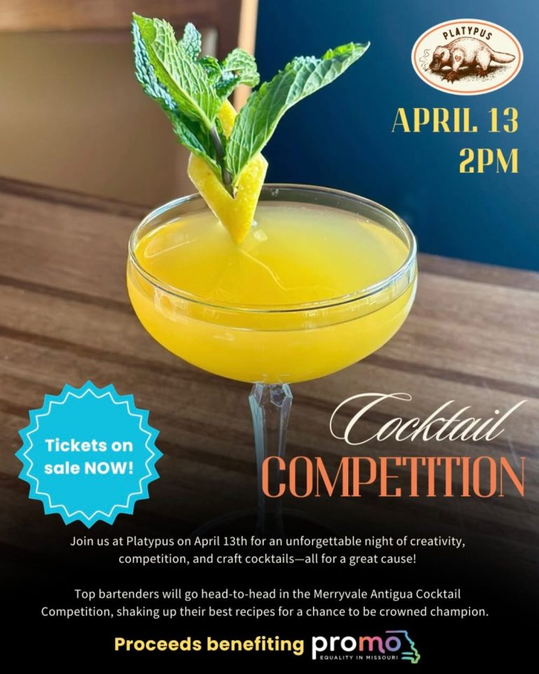 Cocktail Competition Benefiting PROMO to Be Held at Platypus April 13 ...